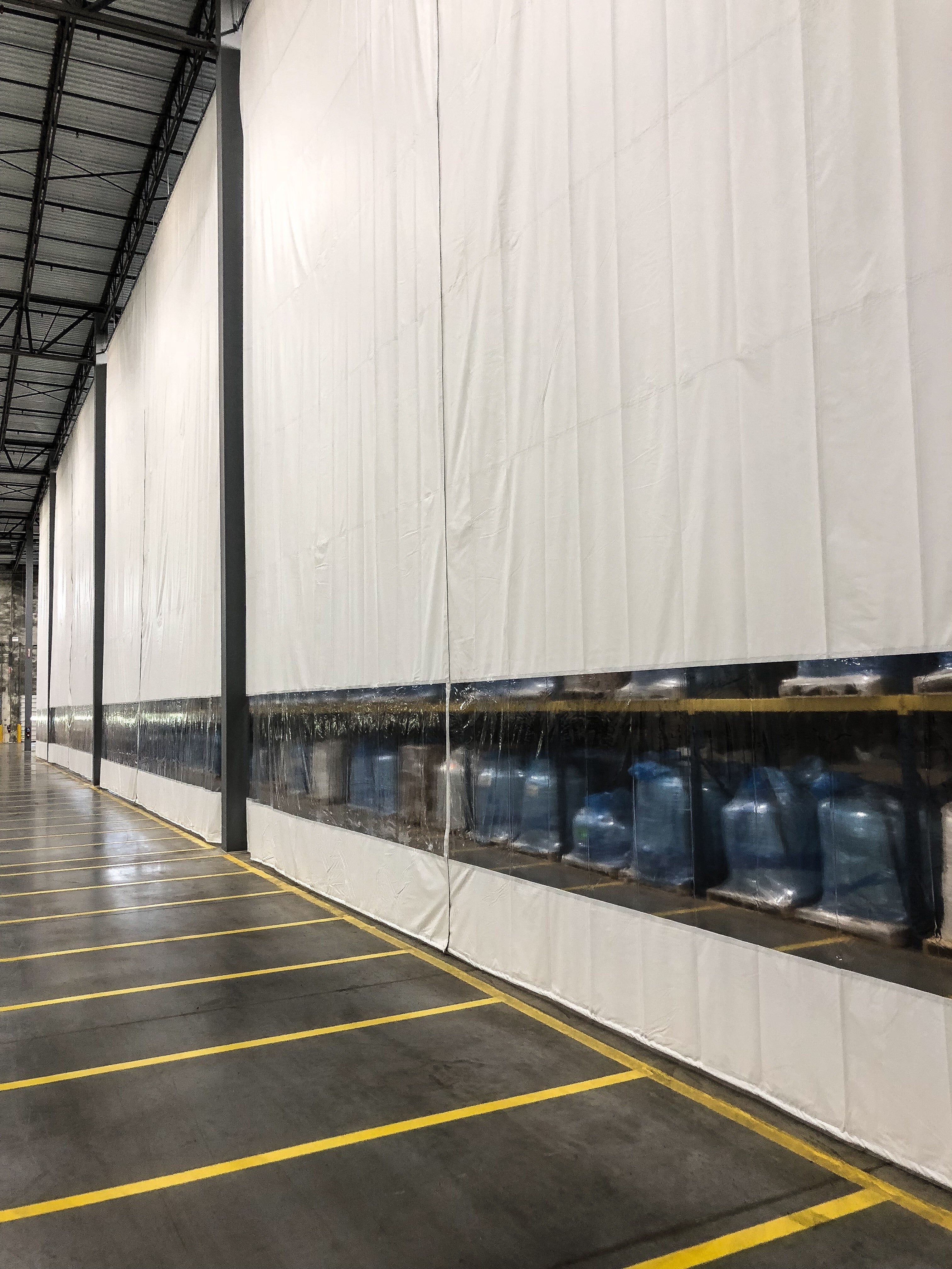 Warehouse Divider Curtains – Curtains and Tarps