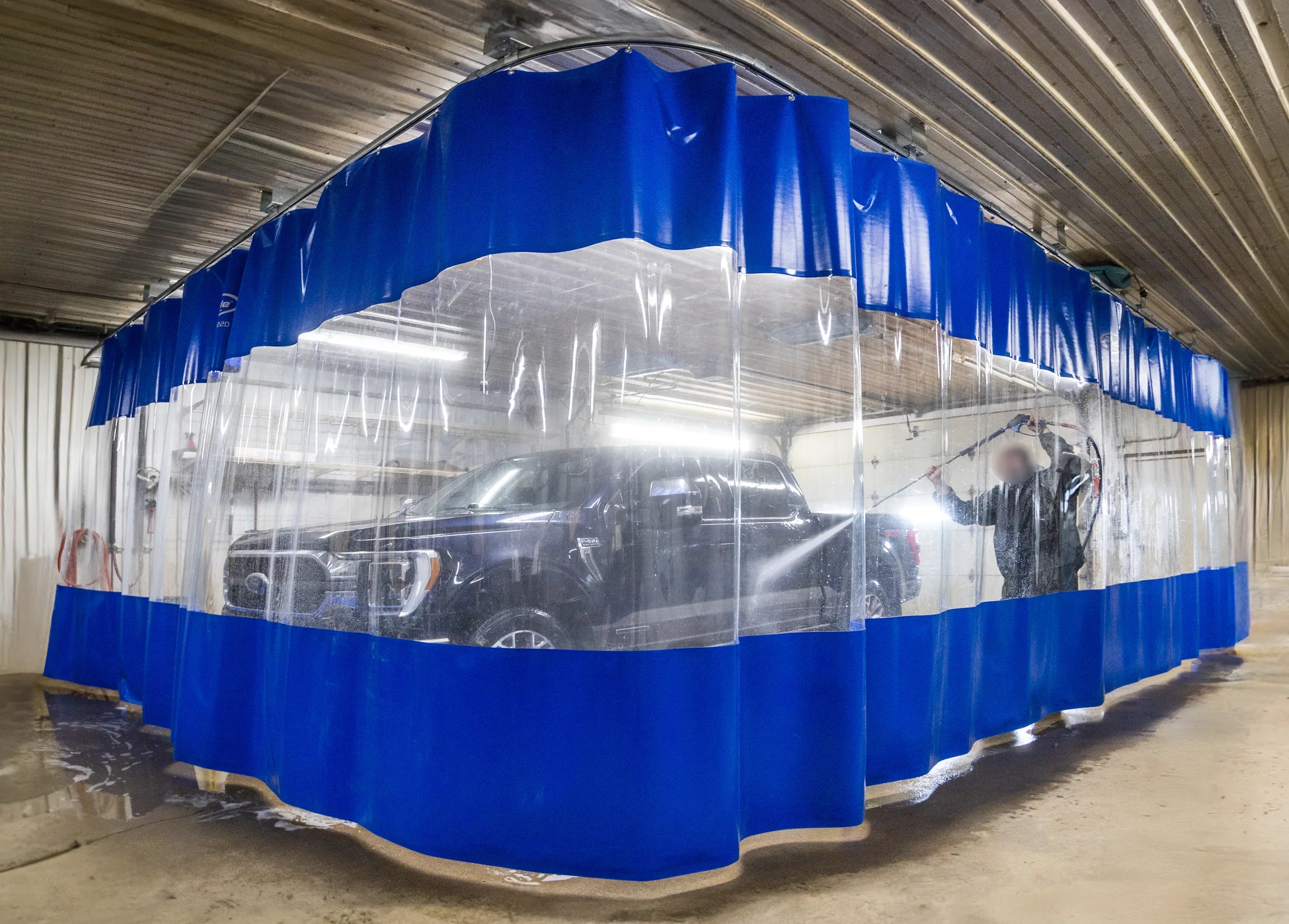 Autobody Shop Curtains / Prep Station – Curtains and Tarps